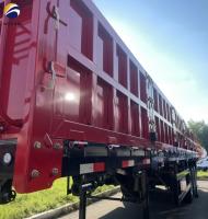 China Livestock Transport Trailer 40FT 3 Axle Warehouse Fence Semi Trailer for Africa Market for sale