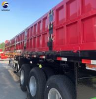 China Livestock Transport Trailer 40FT 3 Axle Warehouse Fence Semi Trailer for Africa Market for sale