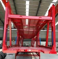 China 2 Axle Double Deck Car Carrier Semi-Trailer with Customizable Dimensions from Wosheng for sale