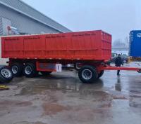 China 40-100 tons Drawbar Towing Dolly Full Truck Trailer With Side Wall Stake for Heavy Loads for sale