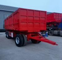 China 40-100 tons Drawbar Towing Dolly Full Truck Trailer With Side Wall Stake for Heavy Loads for sale
