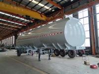 China Stainless Steel Aluminum Alloy Tank Trailer Max Payload 30000 kg for Liquid Transport for sale