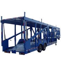 China Truck Trailer 25-60 Tons 2 or 3 Axle Car Transport Semi Trailer for Customers Optional for sale