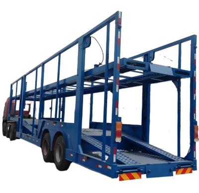 China OTTC Certified 2/3 Axle Double Floor Car Transporting Semi Trailer Pay Load 6-10 Cars for sale