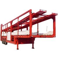 China Double Floor 2/3 Axle Car Transport Semi Trailer for SUV and Car Max Payload 30000 kg for sale