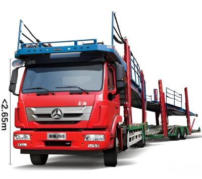 China Customers Optional 3 Axle Car Carrier Semi Trailer for Vehicle Transport of 6-10 Cars for sale