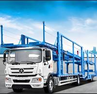 China Steel 2/3 Axle Strong and Durable Car Carrier Semi Trailer for 6/8/10 Seats Vehicles for sale