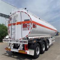 China 45 CBM Fuel Tank Trailer For Transporting Fuel And Water Truck Tanker Trailer by WOSHENG for sale