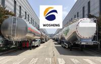 China 4200L Fuel Tanker Semi Trailer Made of Carbon Steel Stainless Steel or Aluminium Alloy for sale