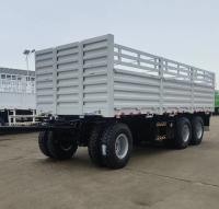 China 500mm Q345 Carbon Steel Main Beam 2-Axle Drawbar Trailer for Versatile Applications for sale