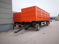 China 500mm Q345 Carbon Steel Main Beam 2-Axle Drawbar Trailer for Versatile Applications for sale