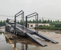 China 6-10 Units Double Deck Car Carrying Truck Trailer Best Choice for Car Transport for sale