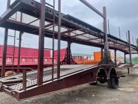 China 6-10 Units Double Deck Car Carrying Truck Trailer Best Choice for Car Transport for sale