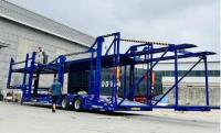 China Wosheng 2 Axles Car Carrier Trailer Double Deck Car Transport Semi Trailer for Durable for sale