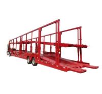 China 2-axles Enforced Mechanical Suspension Car Carrier Semi Trailer for Vehicle Transport for sale