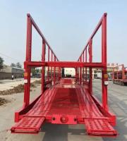 China 2-axles Enforced Mechanical Suspension Car Carrier Semi Trailer for Vehicle Transport for sale
