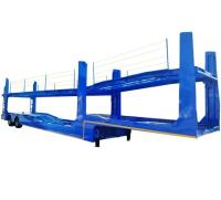 China Double Deck Car Carrier Trailer for Car Transport Semi Trailer Produced by Wosheng for sale