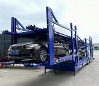 China Double Deck Car Carrier Trailer for Car Transport Semi Trailer Produced by Wosheng for sale
