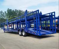 China Double Deck Car Carrier Trailer for Car Transport Semi Trailer Produced by Wosheng for sale
