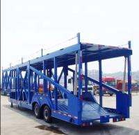 China Double Deck Car Carrier Trailer for Car Transport Semi Trailer Produced by Wosheng for sale