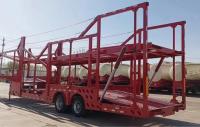 China Transport 6-10 Cars with Wosheng 2 Axles Car Carrier Trailer and Double Deck Design for sale
