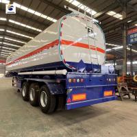 China Customized 2000L 60000L 3 Axles Fuel Tanker Gasoline/Kerosene/Diesel Tank Semi Trailer for sale