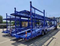 China Top Popular 2-3 Axle 8-10 Location Car Carrier Semi Trailer with Max Payload 60000 kg for sale
