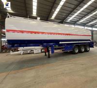 China Customized 2000L 60000L 3 Axles Fuel Tanker Gasoline/Kerosene/Diesel Tank Semi Trailer for sale