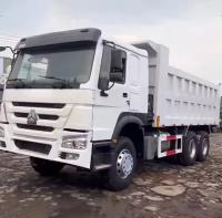 China Left Steering Used 336HP HOWO Dump Truck for Transportation in Excellent Condition for sale