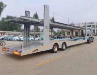 China Truck Trailer Double Deck Car Carrier Trailer with Max Payload 30tons in Wosheng for sale