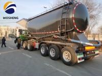 China V Type 3 Axles 45-60cbm Bulk Cement Tanker Semi Trailer for Dry Cement Transportation for sale