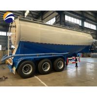 China Steel/Aluminum/Alloy 40-50ton V Type Bulk Cement Tank Fly Ash Cement Tanker Trailer for sale