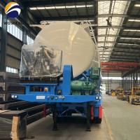 China Steel/Aluminum/Alloy 40-50ton V Type Bulk Cement Tank Fly Ash Cement Tanker Trailer for sale