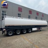China Steel/Aluminum/Alloy 40-50ton V Type Bulk Cement Tank Fly Ash Cement Tanker Trailer for sale