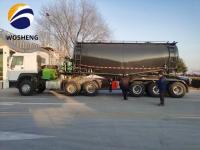 China V Type 3 Axles 45-60cbm Bulk Cement Tanker Semi Trailer for Large Capacity Transport for sale