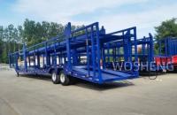 China 2/3 Axle Car Carrier Semi Trailer for Vehicle Transport Landing Gear and Custom Options for sale