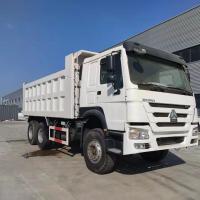 China Sinotruck Howo 3/4 axles 6x4 4x2 8X4 371HP 375HP hydraulic cylinder tipper dump truck for sale