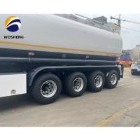 China Max Payload 60Ton 3 Axle 42 45 50 CBM Powder Transporting Bulk Cement Tanker Semi Trailer for sale