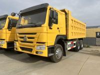 China Sinotruck Howo 3/4 axles 6x4 4x2 8X4 371HP 375HP hydraulic cylinder tipper dump truck for sale