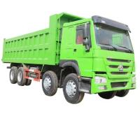 China 100 Ton Rear Tipper Hydraulic Cylinder Dump Truck Used HOWO 6x4 for Muck Transportation for sale