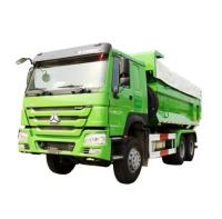 China 100 Ton Rear Tipper Hydraulic Cylinder Dump Truck Used HOWO 6x4 for Muck Transportation for sale