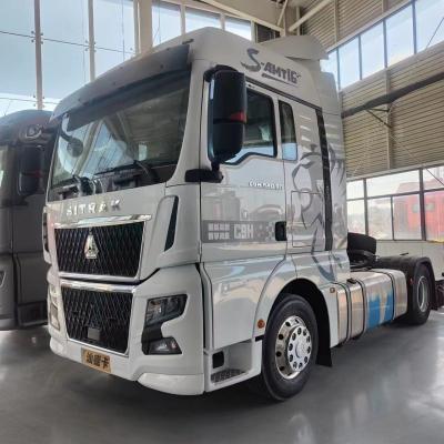 China 400/450Hp Used HOWO Tractor Truck Head SITRAK C7H 6*4 for Heavy Truck Transportation for sale