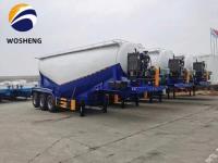 China 3 Axle 45-60cbm Cement Tanker Semi Trailer with Deutz/Huafeng/Weichai Diesel Engine for sale