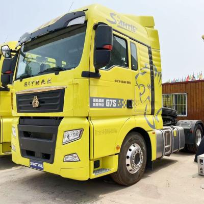 China 31 40T Sinotruk HOWO Container Cargo Trailer Tractor Head Truck with 380HP 400HP 420HP for sale