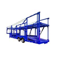 China Max Payload 30000 kg Steel Overland Double Deck Semi Trailers for Car Hauler Transport for sale