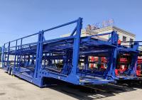 China Max Payload 30000 kg Steel Overland Double Deck Semi Trailers for Car Hauler Transport for sale