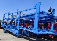 China Max Payload 30000 kg Steel Overland Double Deck Semi Trailers for Car Hauler Transport for sale