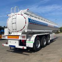 China Max Payload 60000 kg 3 Axles Tanker Semi Trailer for Fuel Oil Transportation at Lower for sale