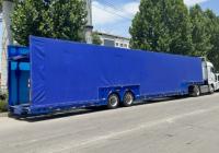 China Payload Capacity of 30 ton Semi-Trailer WS 2/3 Axle Closed Cargo Trailer for Car for sale