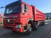 China Sinotruk HOWO Sitrak 8x4 6x4 Diesel Tipper Dump Truck with Lower and Customized Tires for sale
